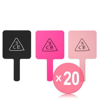 Buy 3CE - Square Hand Mirror (3 Colors) (x20) (Bulk Box) in Bulk ...