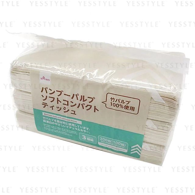 DAISO - Bamboo Pulp Soft Compact Tissue | YesStyle