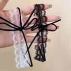 Ticoo - Bow Lace Choker | YesStyle