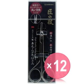 Buy Green Bell - Stainless Steel Scissors For Nose Hair (x12) (Bulk Box ...