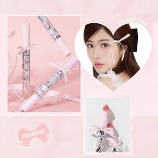 Buy FLORTTE - Small Bowknot Series Lip Gloss - 3 Colors in Bulk | AsianBeautyWholesale.com