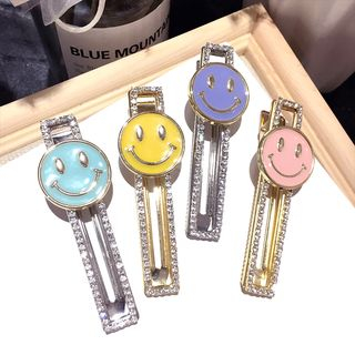 Mesmeriz - Smiley Face Hair Clip | YesStyle