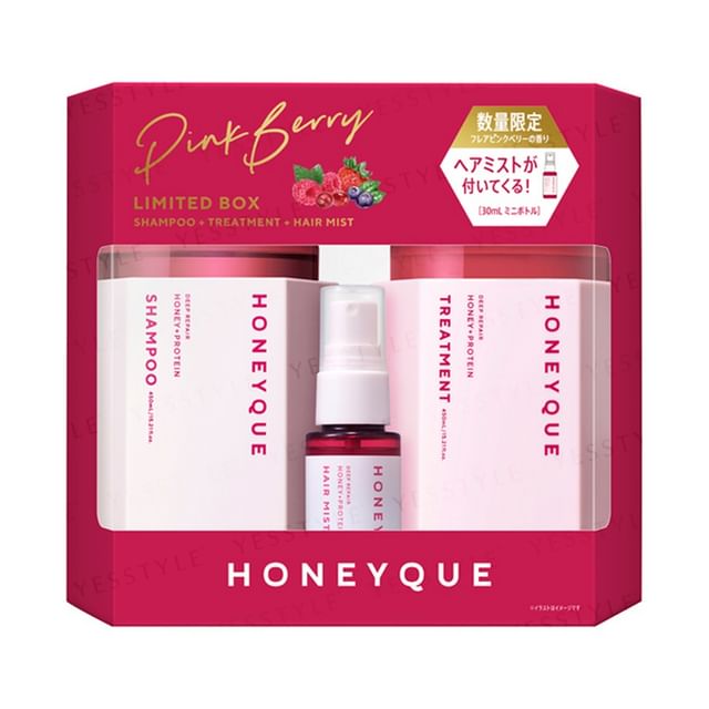 BOTTLE WORKS - Honeyque Deep Repair Honey + Protein Hair Care Set ...