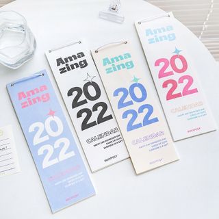 OH.LEELY - Mini Hanging Calendar 2022 | YesStyle