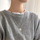 Assisi - 925 Sterling Silver Lettering Pendant Necklace | YesStyle