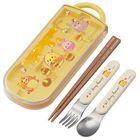 Skater - Winnie the Pooh Cutlery Set with Case | YesStyle