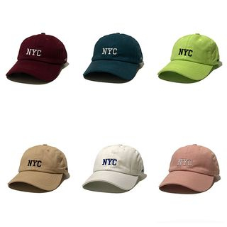 Heloi - Embroidered Lettering Baseball Cap | YesStyle