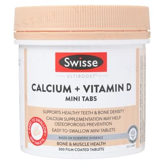 Buy Swisse - Ultiboost Calcium + Vitamin D Mini Tabs in Bulk ...