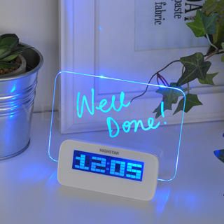 Quriosity - DIY Message Clock (Blue) | YesStyle