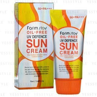 Farm Stay - Oil-Free UV Defence Sun Cream SPF 50+ PA+++ | YesStyle