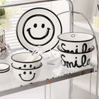 NEJA - Smiley Face Ceramic Bowl | YesStyle