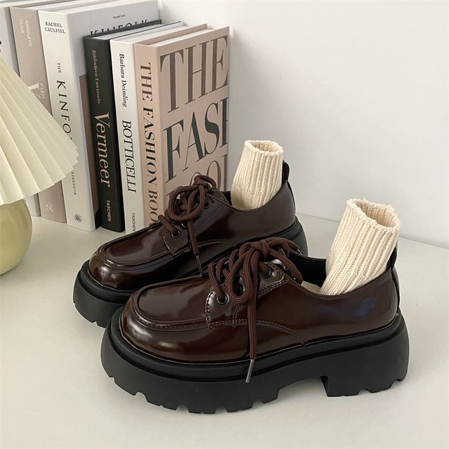 STEPUP - Platform Lace Up Shoes | YesStyle