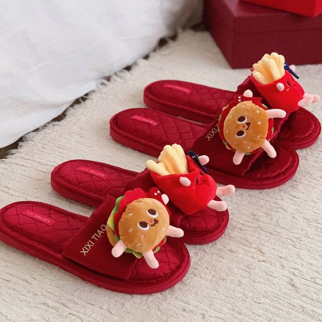 Honkizz - Cartoon Food Slippers | YesStyle
