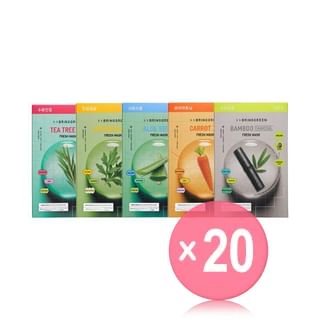 Buy BRING GREEN - Fresh Mask Set - 5 Types (x20) (Bulk Box) in Bulk ...
