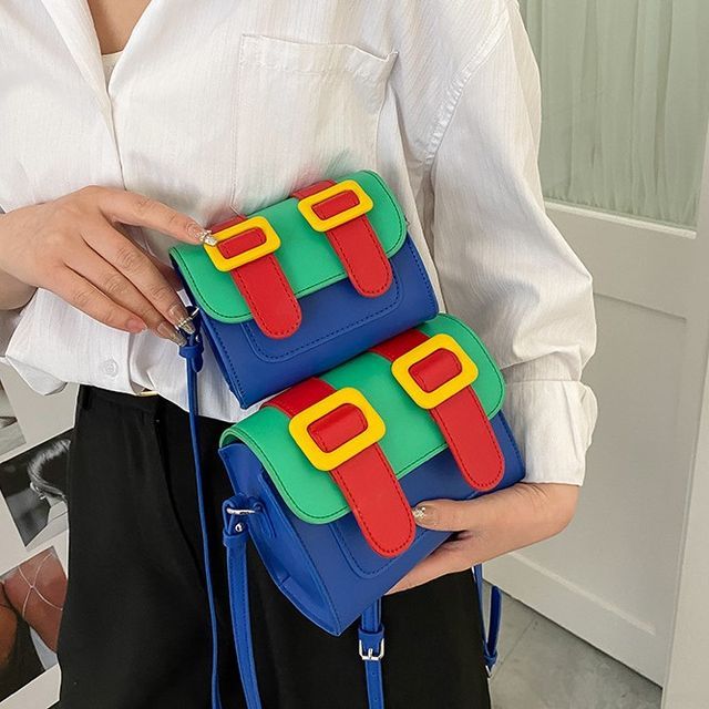 Beloved Bags - Color Block Satchel (Various Designs) | YesStyle