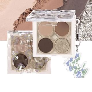 FLORTTE - 4 Color Eyeshadow Palette - 03 | YesStyle