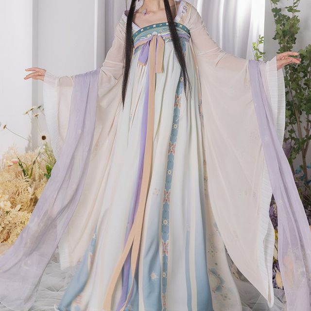 Keiko Girl - Traditional Chinese Sheer Dress Set | YesStyle