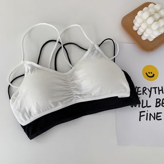 Klarie - Cross Strap Bra | YesStyle