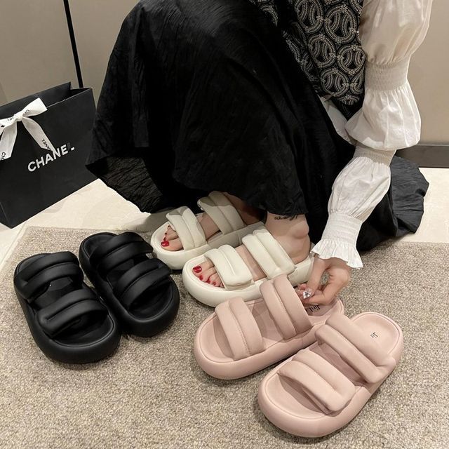 Vindler - Platform Slide Sandals | YesStyle