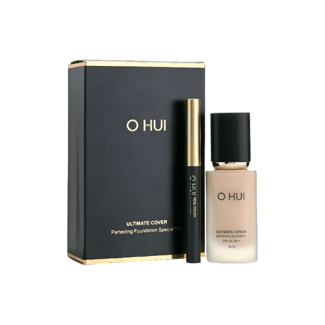 O HUI - Ultimate Cover Perfecting Foundation Special Set - 2 Colors ...