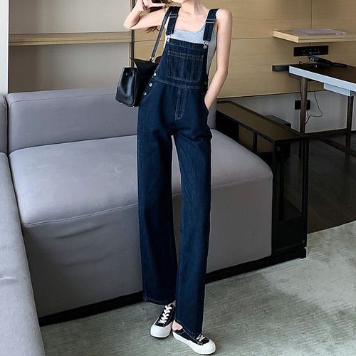 Denim Jumper Pants