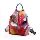 SUOAI - Genuine Leather Paneled Backpack | YesStyle