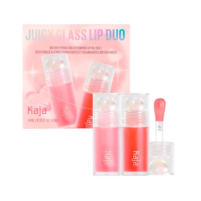Kaja - Juicy Glass Lip Duo Set | YesStyle