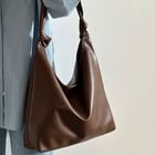Bolso - Faux Leather Tote Bag | YesStyle