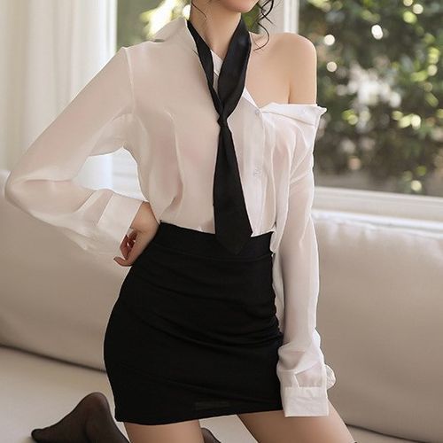 Brigid Uniform Lingerie Costume Set Yesstyle