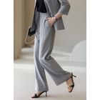 Styleonme - Wide-Leg Creased Suit Pants | YesStyle