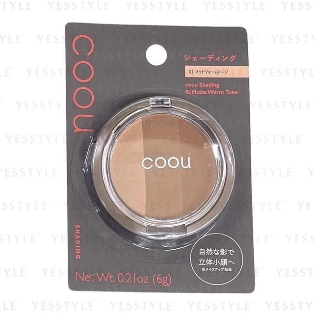 DAISO - coou Shading 01 Matte Warm Tone | YesStyle