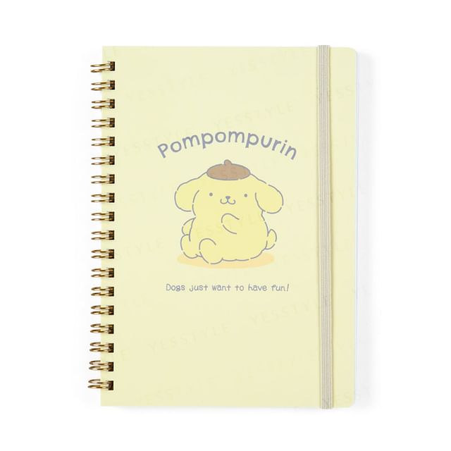 Sanrio - Pompompurin B6 Notebook | YesStyle