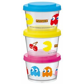 Skater - Pac-Man Food Container Set (240ml) (3 Pieces) | YesStyle