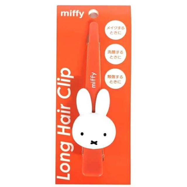 Alpha Collection - Miffy Long Hair Clip (Orange) | YesStyle