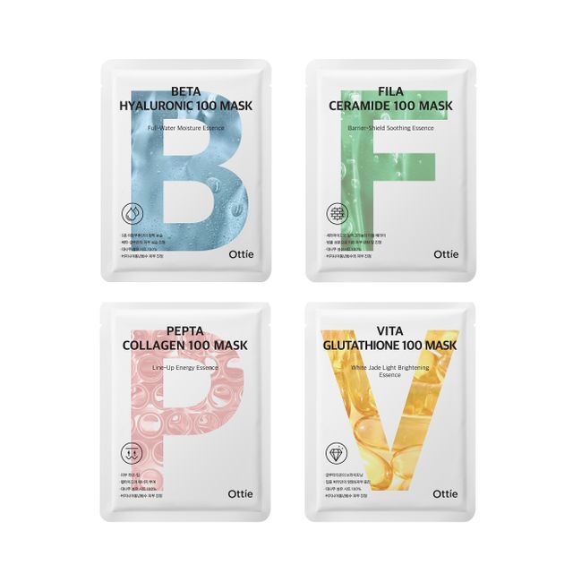 Ottie - 100 Mask - 4 Types | YesStyle