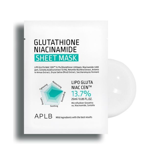 APLB - Glutathione Niacinamide Sheet Mask | YesStyle