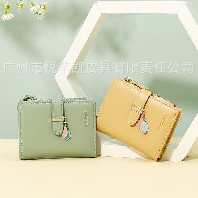 Taomicmic - Faux Leather Bifold Wallet | YesStyle