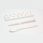 OSK - Peace and Smile/Ichigo Cutlery Set with Case | YesStyle