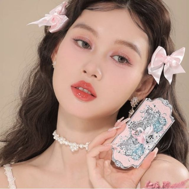 Flower Knows - 6 Shade Eyeshadow Palette - #03 Pink Swan | YesStyle