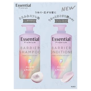 Kao - Essential Premium Barrier Glow & Moist Shampoo & Conditioner Set ...