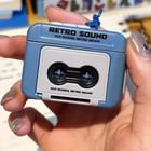 Coolkiss - Vintage Mini Tape Recorder Bag Charm / Keychain | YesStyle