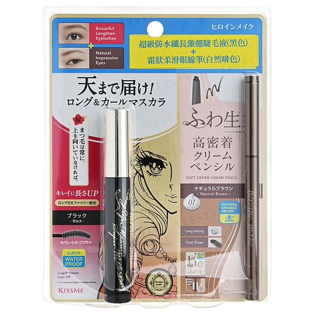 ISEHAN - Kiss Me Heroine Make Soft Define Cream Pencil + Long Up ...