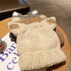 uber ushi - Cat Ear Knit Beanie | YesStyle