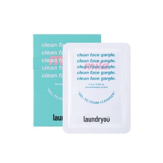 Buy laundryou - Clean Face Gargle Gel-To-Foam Cleanser Mild Mini Set in ...