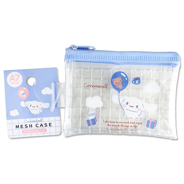 DAISO - Sanrio Cinnamoroll Mesh Case | YesStyle