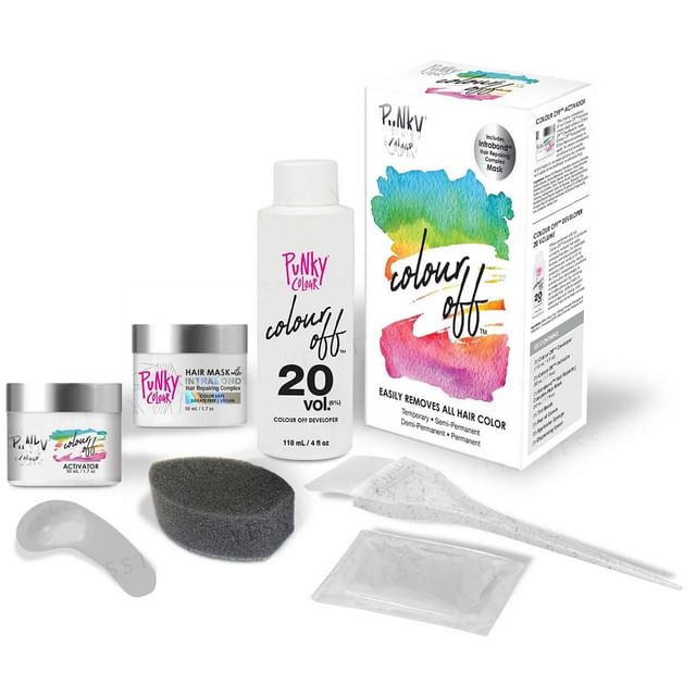 Punky Colour - Colour Off Hair Color Remover for Semi-Permanentand Demi ...