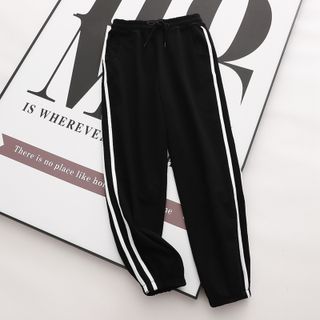 TOJI - Contrast Trim Sweatpants | YesStyle