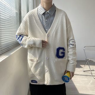 KERB - Lettering Cardigan | YesStyle