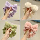 HIME - Bow Chenille Face Wash Headband | YesStyle