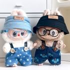 Masoom - Applique Bucket Hat / Dungaree / Eyeglasses / Boot / Set Doll ...